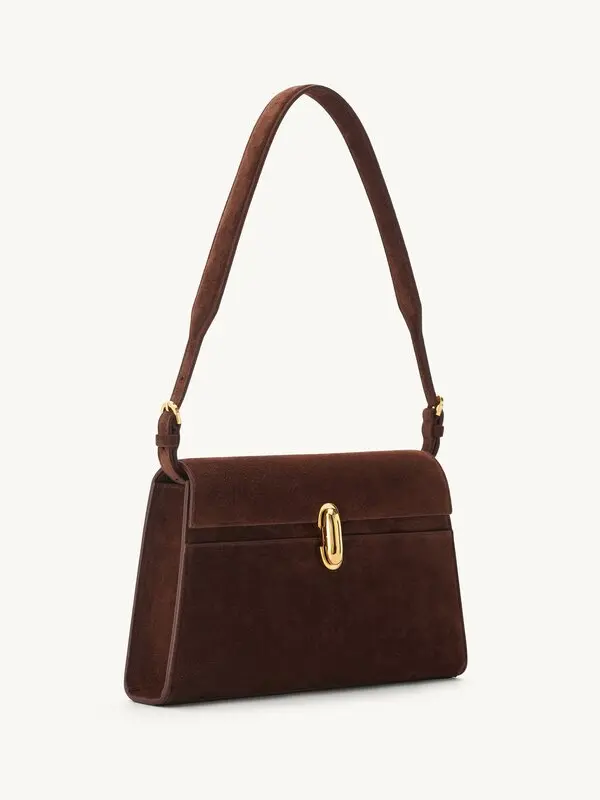 Savette The Symmetry Shoulder Bag - Espresso