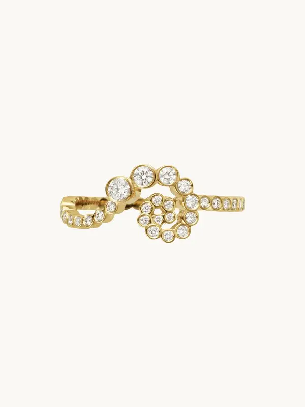 Sophie Bille Brahe Rêve Escargot Diamond Ring - 18k Recycled Yellow Gold,diamonds