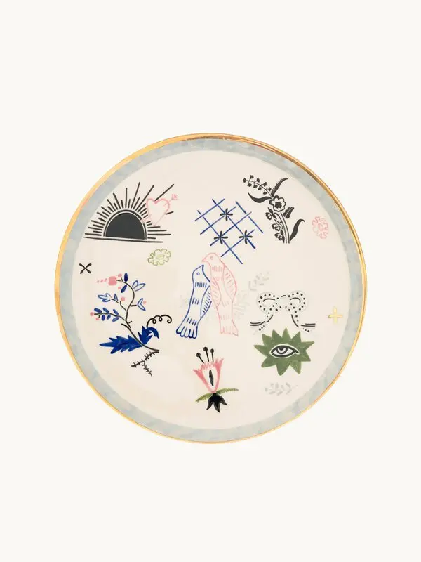 GUNIA Naïve Wonderbird Plate - Assorted 1