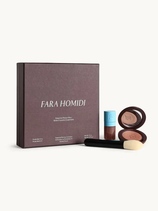 FARA HOMIDI Essential Resort Box - Bois + Giene