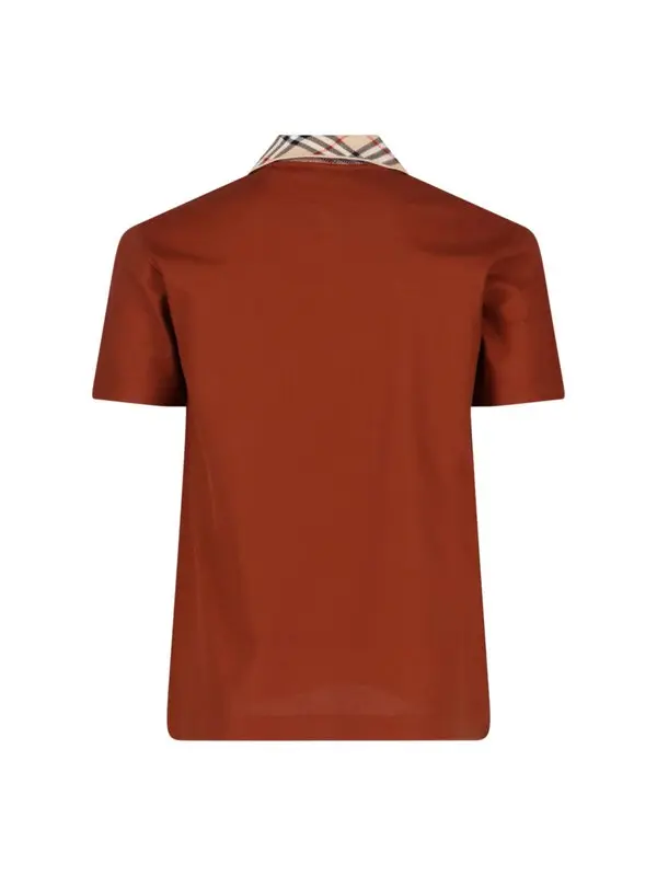 Burberry Polo "check - Brown