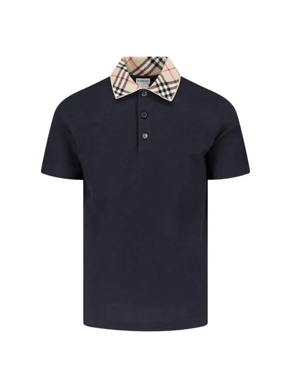 Burberry Polo "check - Gray