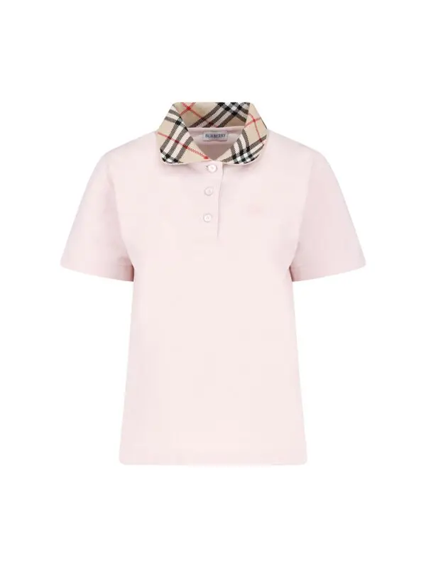 Burberry Polo "check - Pink