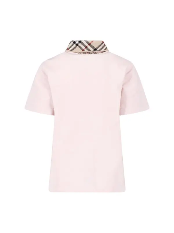 Burberry Polo "check - Pink