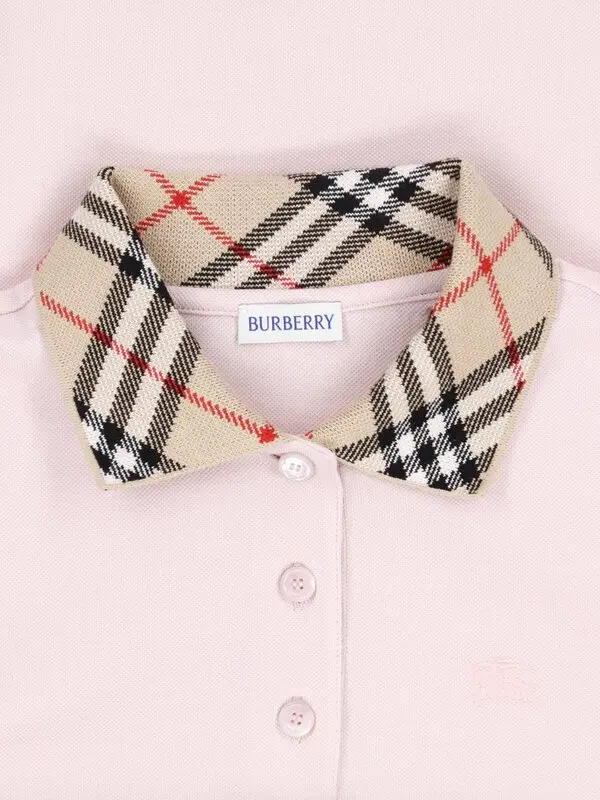 Burberry Polo "check - Pink