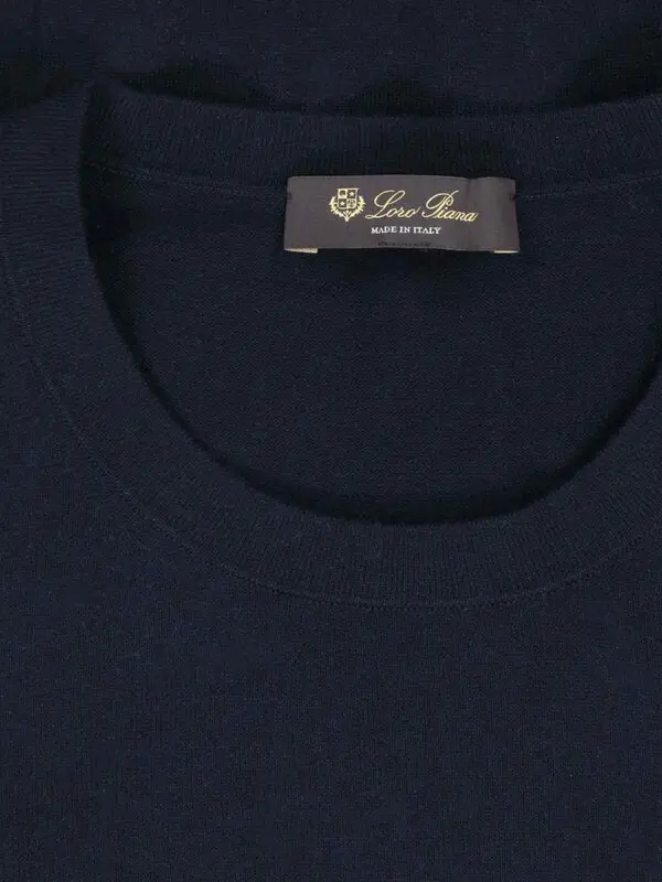 Loro Piana Neo Piuma Cashmere Sweater - Blue