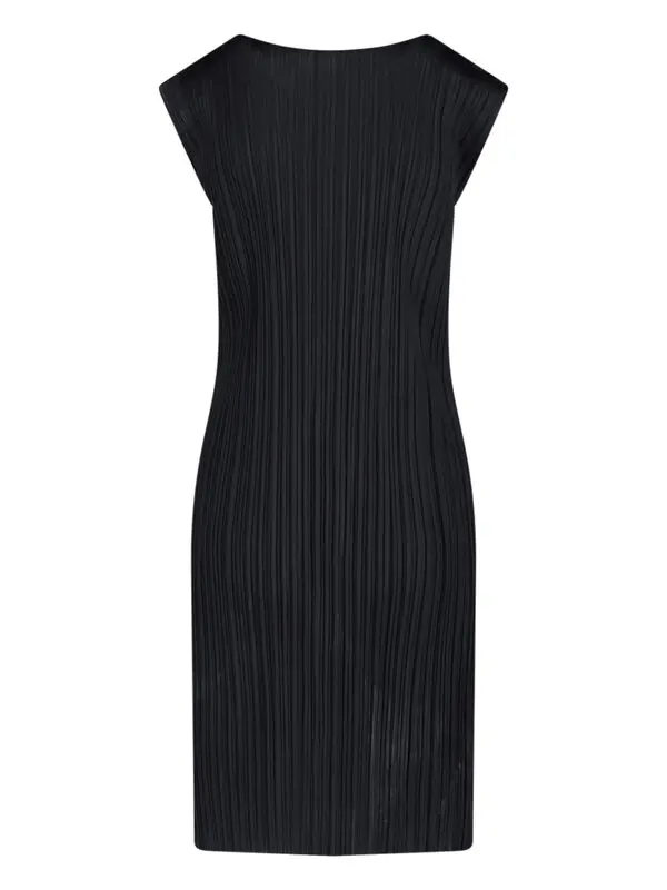 Versace Pleated Midi Dress