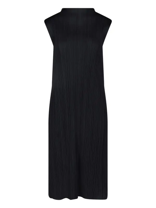 Issey Miyake Midi Dress - Black