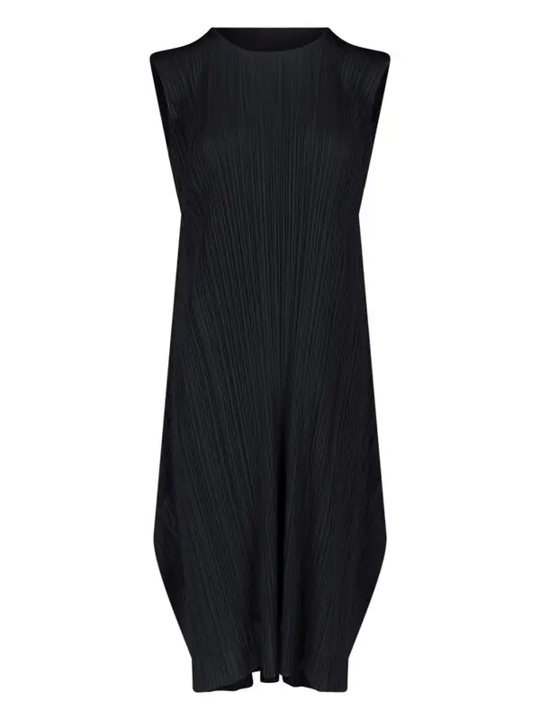 Issey Miyake Midi Dress - Black