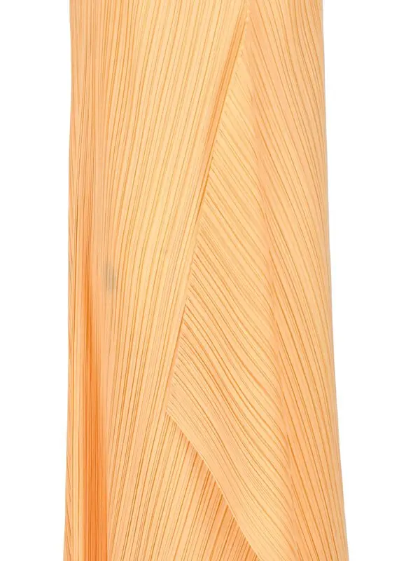 Issey Miyake Midi Dress - Orange
