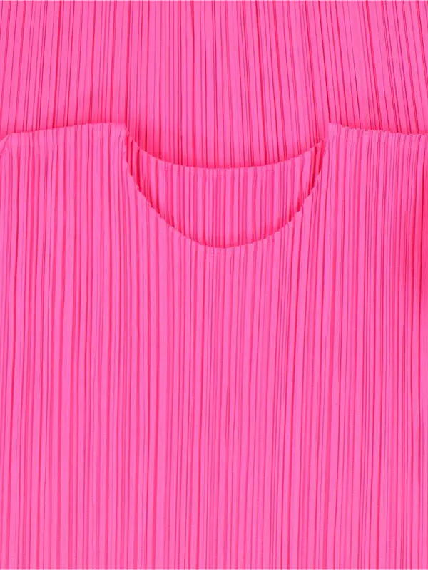 PLEATS PLEASE Pleated Midi Dress - Pink