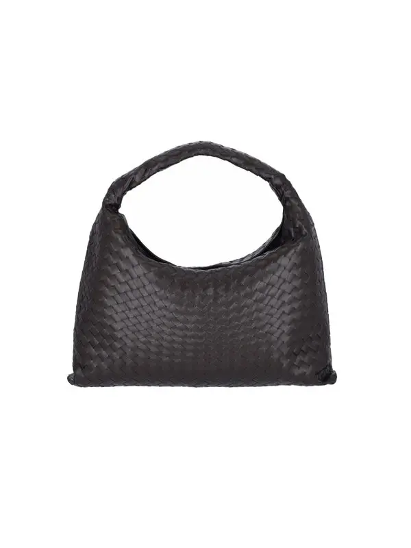 Bottega Veneta Large Shoulder Bag - Brown