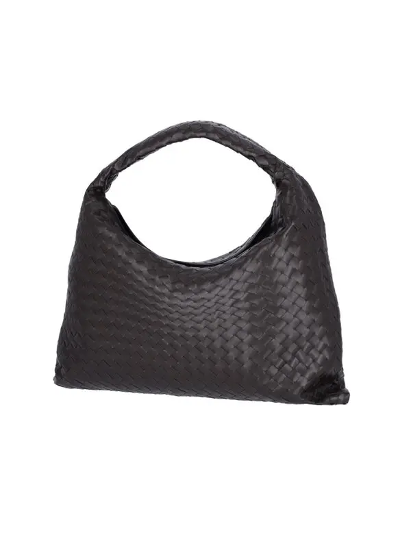Bottega Veneta Large Shoulder Bag - Brown