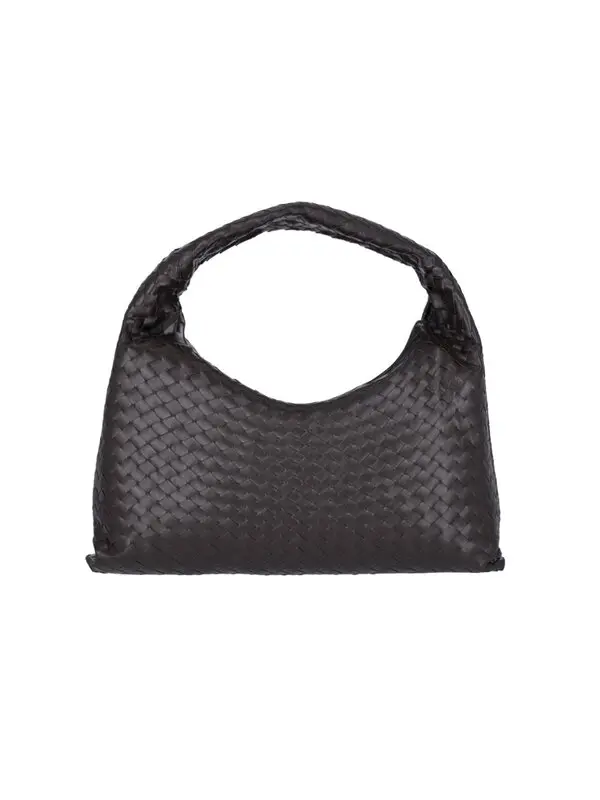 Bottega Veneta Large Shoulder Bag - Brown