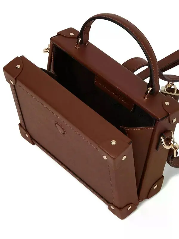 Karl Lagerfeld Padlock-detail Trunk Bag - Brown