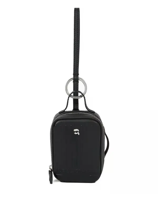 Karl Lagerfeld Ikon Suitcase Charm - Black
