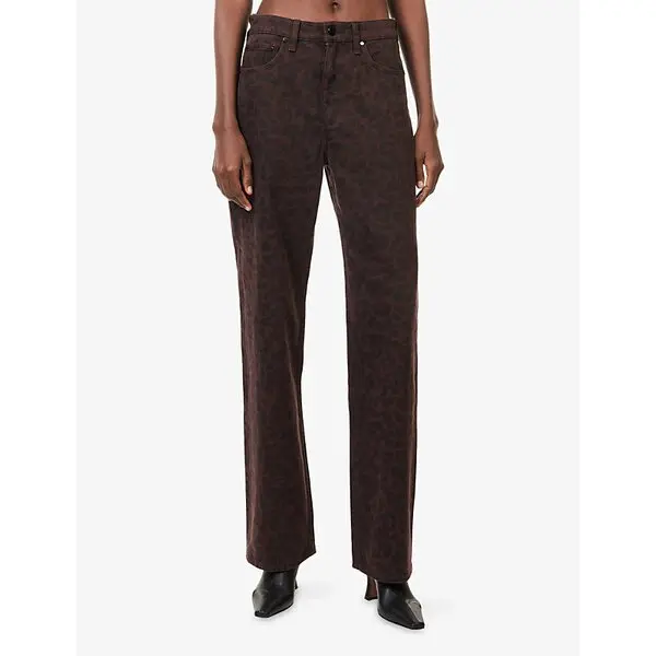 Rag & Bone Shea Straight-leg Denim Trousers
