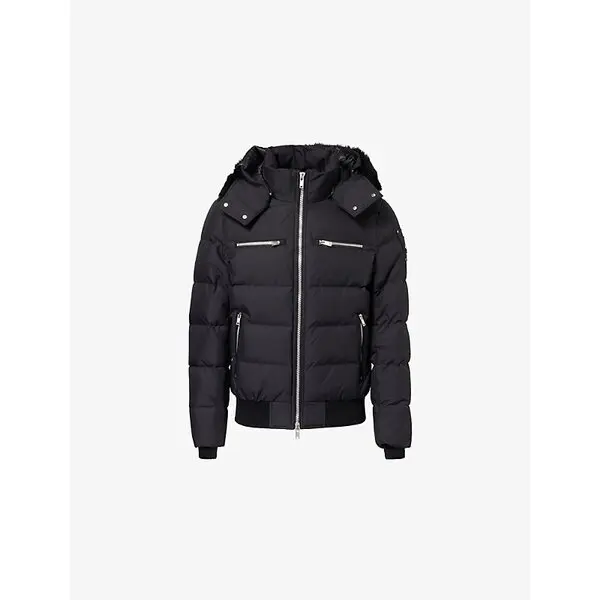Moose Knuckles Cloud Hooded Woven-down Jacket