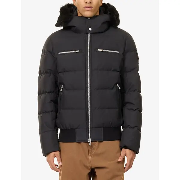 Moose Knuckles Cloud Hooded Woven-down Jacket