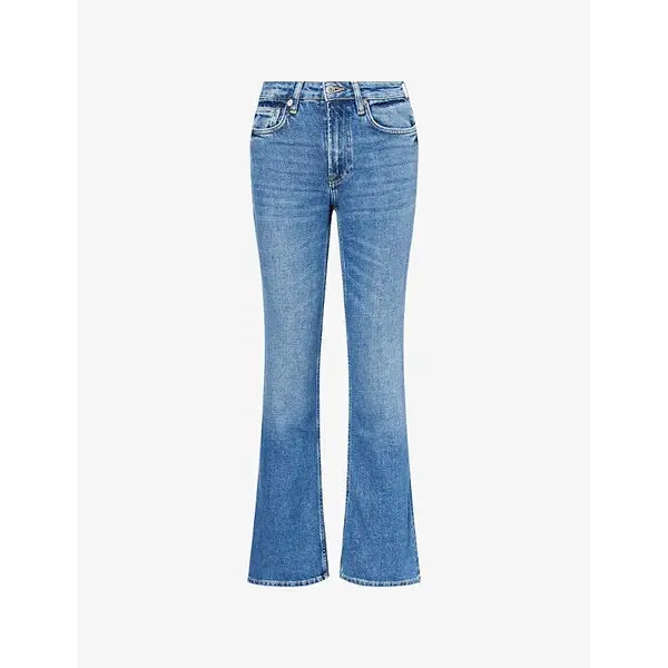 SAMSOE SAMSOE Salella Flared Denim-blend Jeans