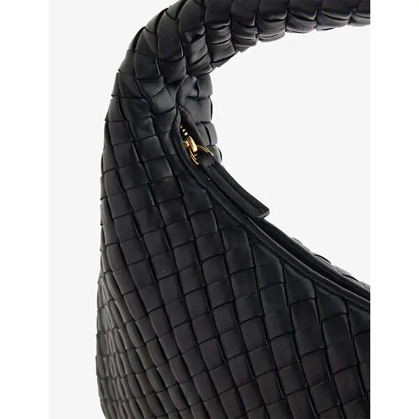 Bottega Veneta Veneta Medium Leather Hobo Bag