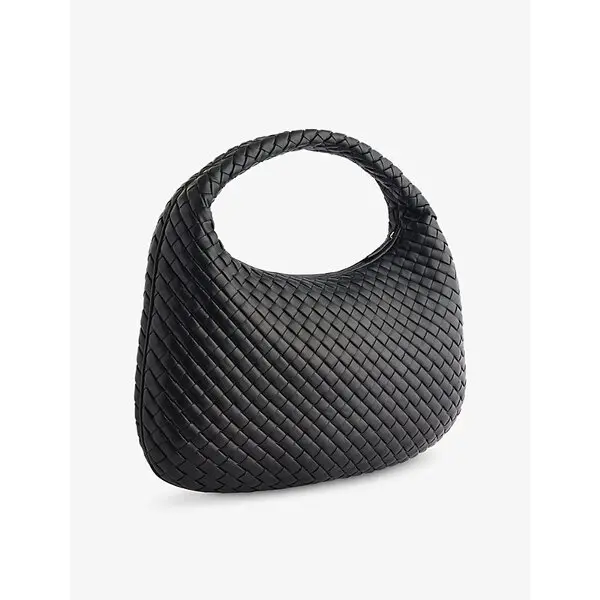 Bottega Veneta Veneta Medium Leather Hobo Bag