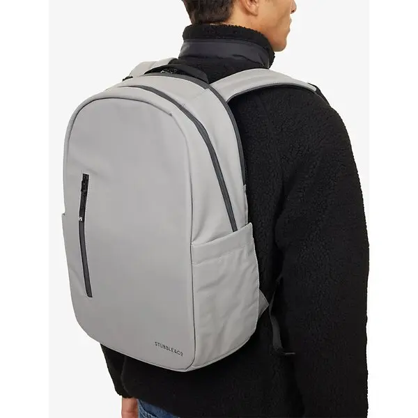 STUBBLE & CO Everyday Woven Backpack - Concrete
