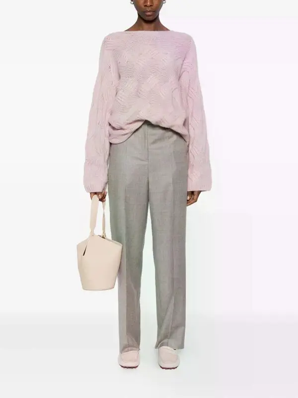 Agnona Button Trousers