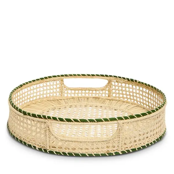 La DoubleJ Raffia Tray
