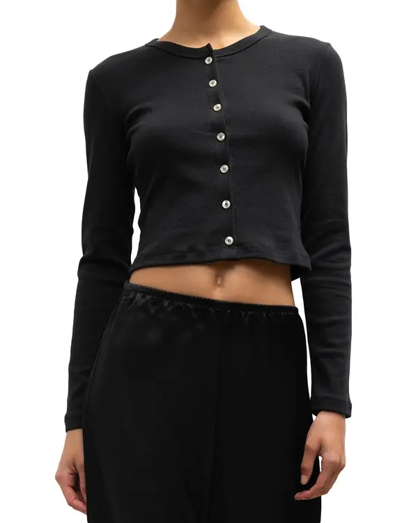 LESET Nando Cardigan - Black