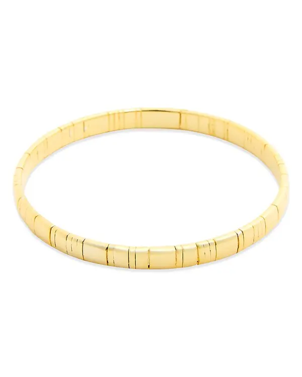 Shashi Striated Bracelet - Gold