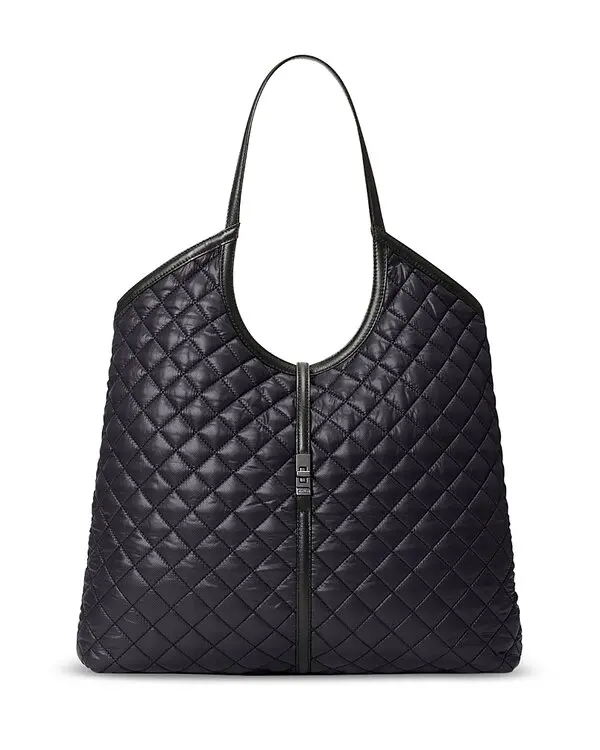 Mz Wallace Astor Large Quilted Tote Bag - Black/black