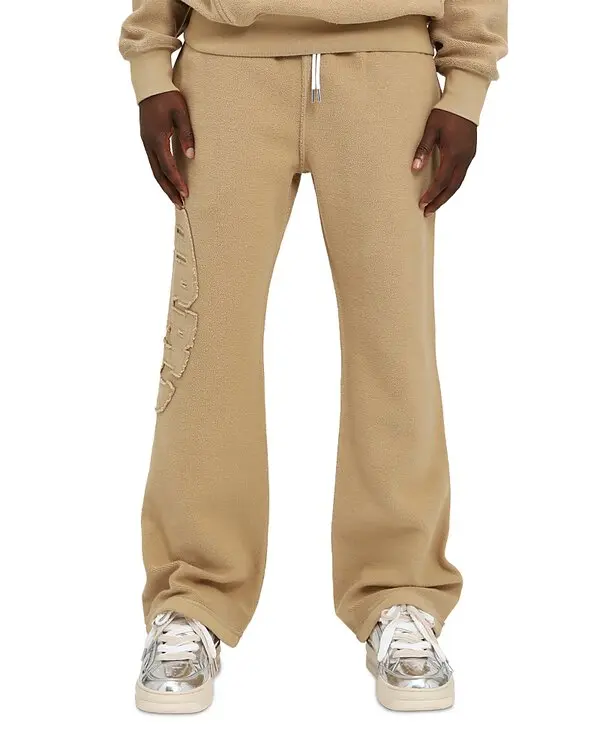 PURPLE BRAND Inside Out Fleece Pants - Tan
