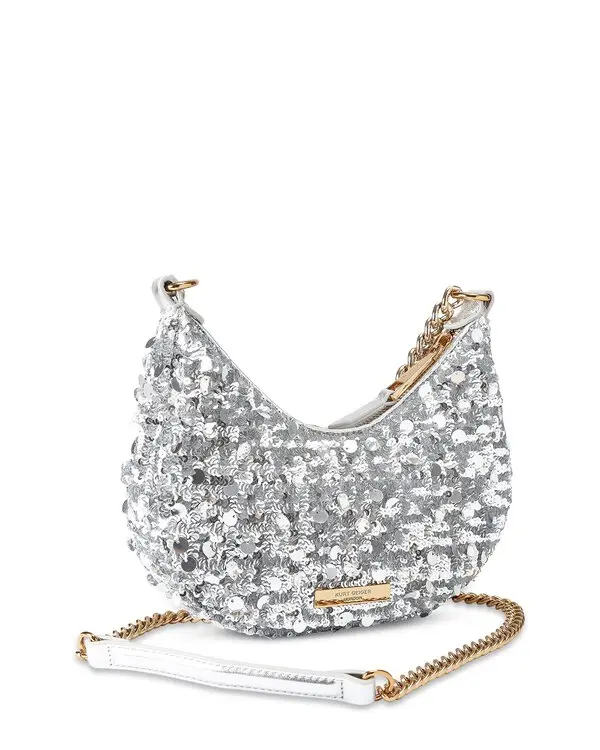 Kurt Geiger Chelsea Small Sequined Hobo Bag
