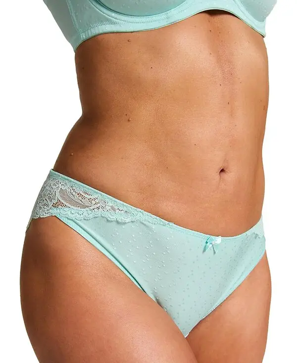 Hunkemoller Sophie Knickers - Eggshell Blue