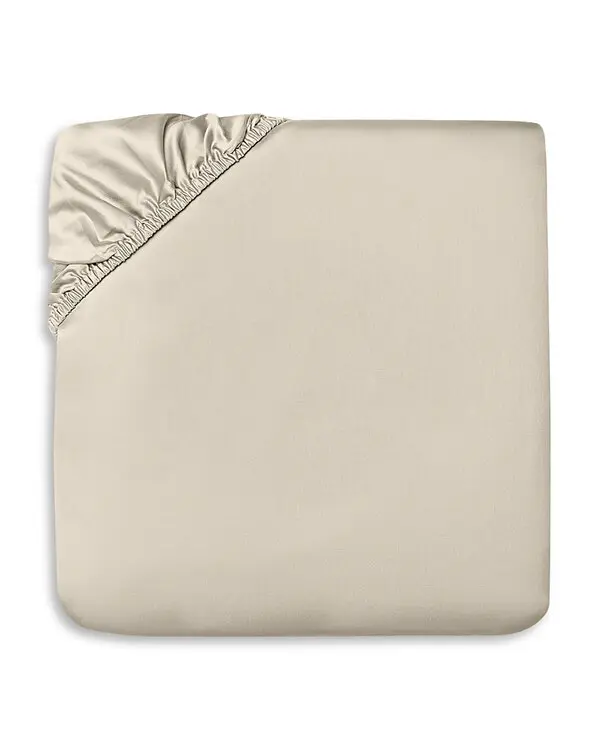 PRATESI Lucente Fitted Sheet, Queen - Beige