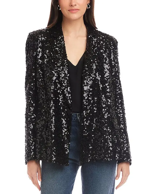 Fifteen Twenty Loretta Sequined Blazer