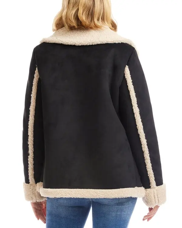 Karen Kane Faux Shearling Jacket