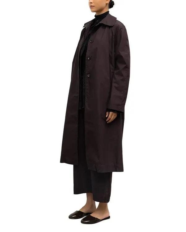 LESET Kyoto Cotton Car Coat - Chocolate