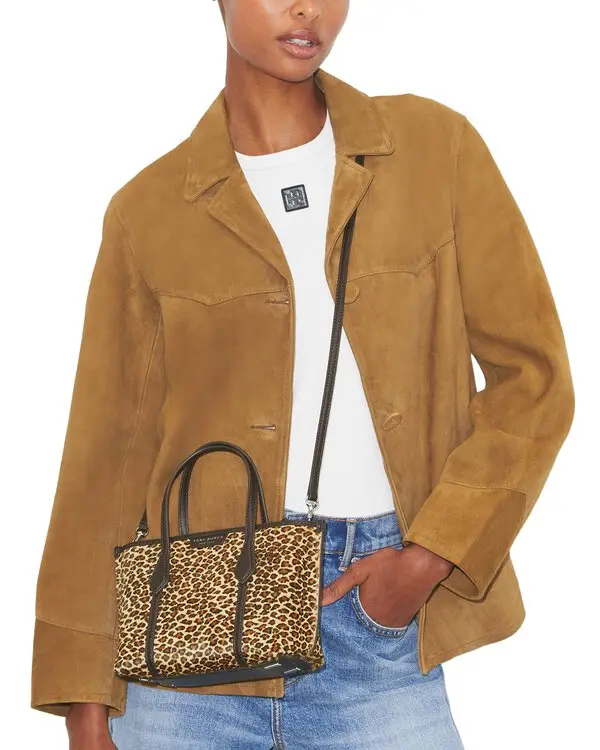 Tory Burch Perry Calf Hair Mini Tote