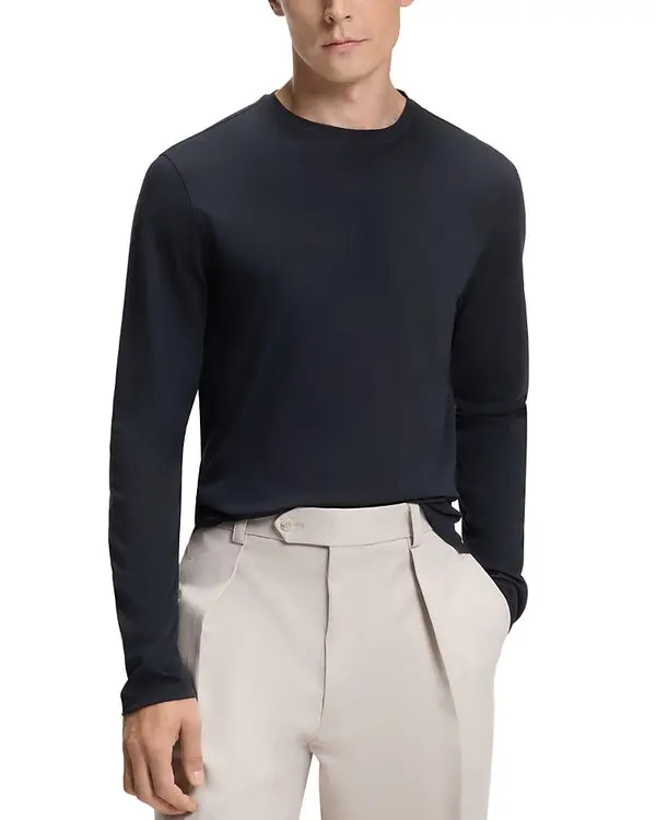 BOSS X Beckham Townley Long Sleeve Tee - Dark Blue