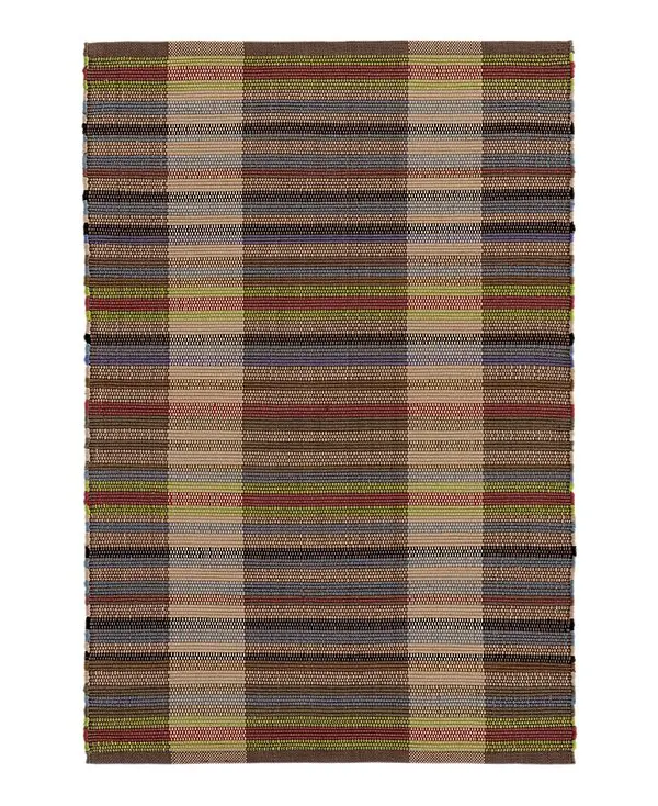 DASH & ALBERT Dash Albert Annie Selke Swedish Rag Indoor/outdoor Rdb223 Area Rug, 8'0x10'0 - Blue