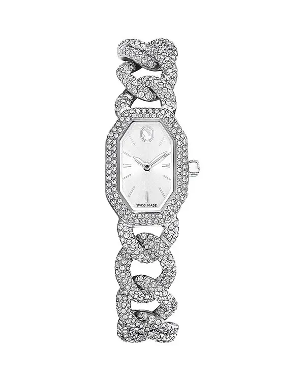 SWAROVSKI Dextera Chain Watch - Silver/silver
