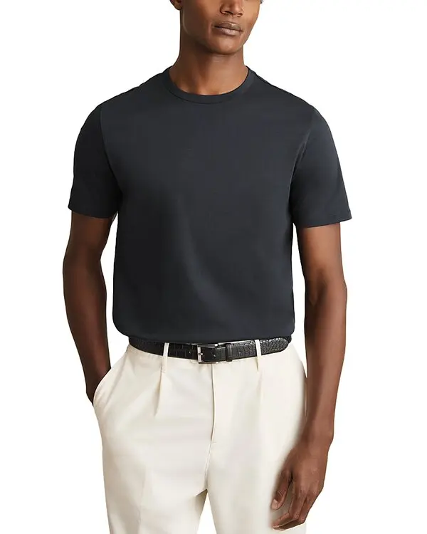 REISS Bless Short Sleeved Crewneck Tee, 3 Pack - Navy
