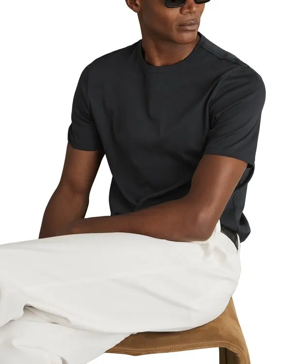 REISS Bless Short Sleeved Crewneck Tee, 3 Pack - Navy