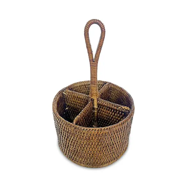 SAMBONET Rattan Condiment Holder - No Color