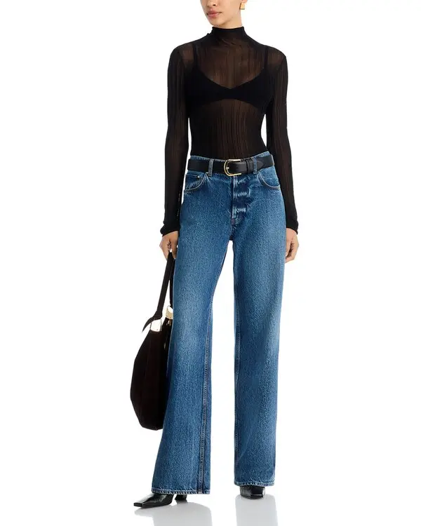 Joe's Jeans The Lana Ribbed Turtleneck Top