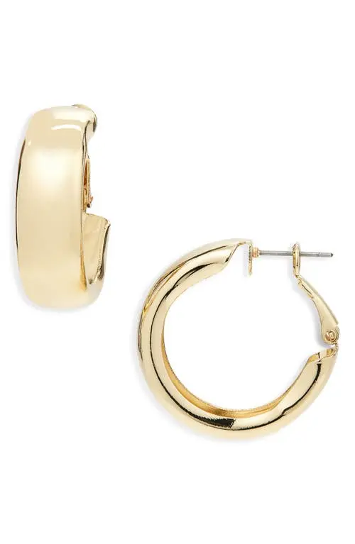 Bp. Chunky Hoop Earrings - Gold