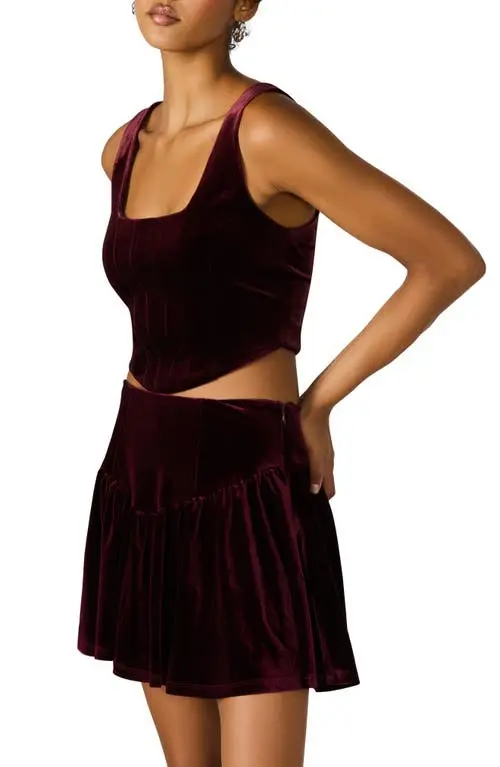 Steve Madden Aryanna Velvet Tank