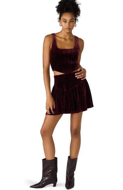 Steve Madden Aryanna Velvet Tank